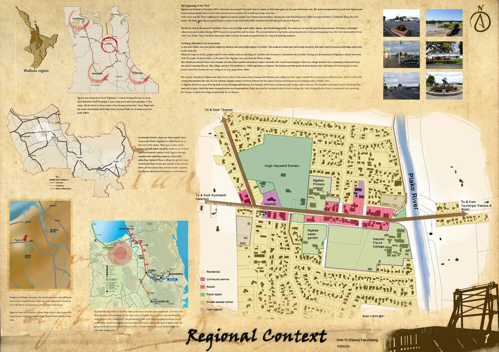 Ngatea Development Plan - Shih-Yi (Elaine) Fan Chiang | Record | DigitalNZ