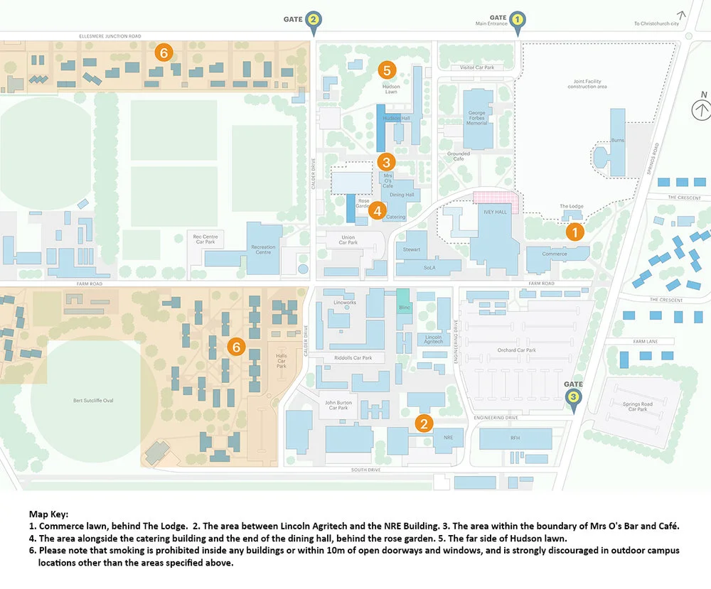 Lincoln University Campus Map 2019 | Record | DigitalNZ