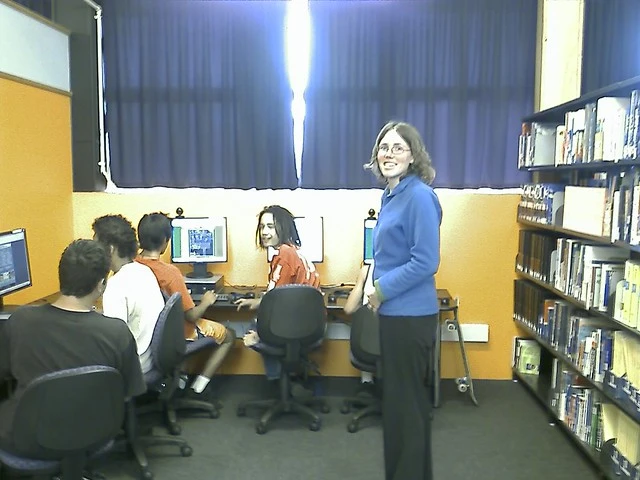 Kawerau library - Emma takes charge. | Record | DigitalNZ