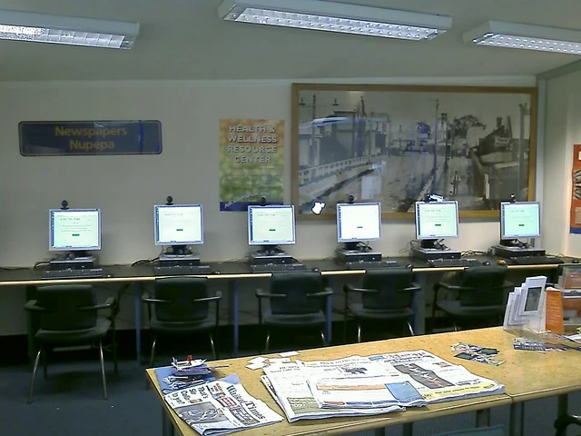 Huntly Library PCs | Record | DigitalNZ