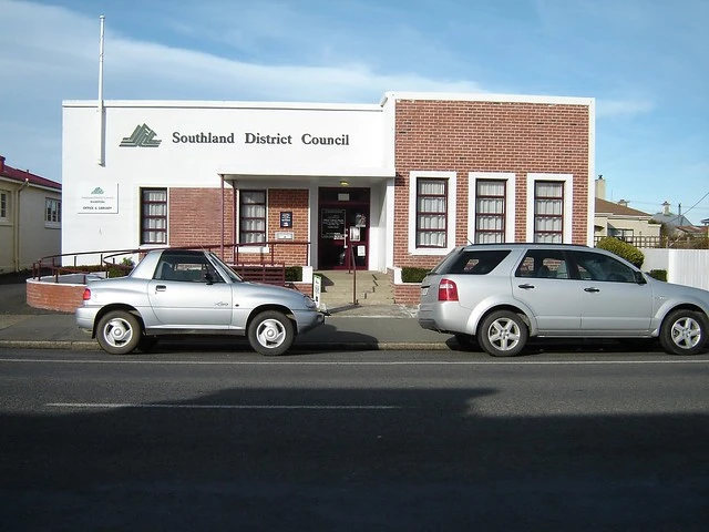 Riverton Library, exterior | Record | DigitalNZ