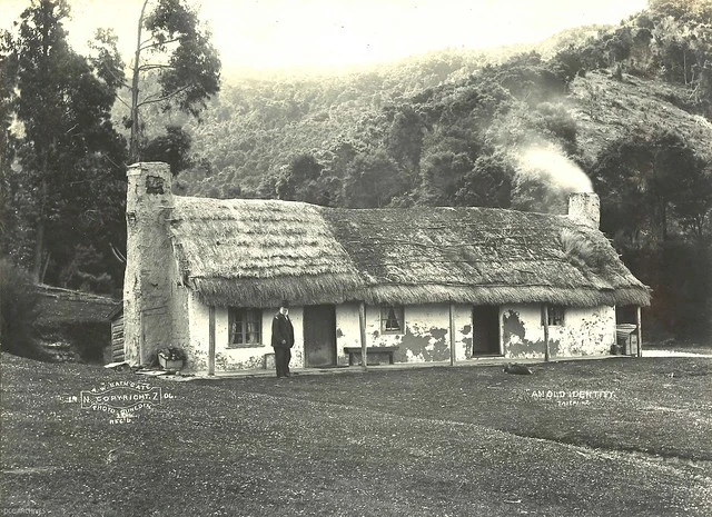 An Old Identity and house - Alan Boyd, 1906 | Record | DigitalNZ