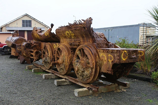 1901 NZR UC Class Locomotive. | Record | DigitalNZ