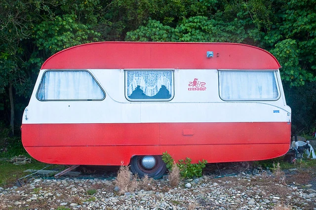 red caravan | Record | DigitalNZ