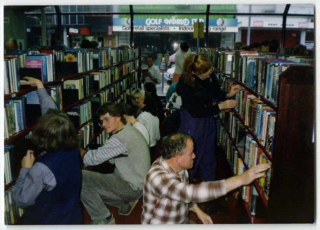 The endless task – shelf checking | Record | DigitalNZ