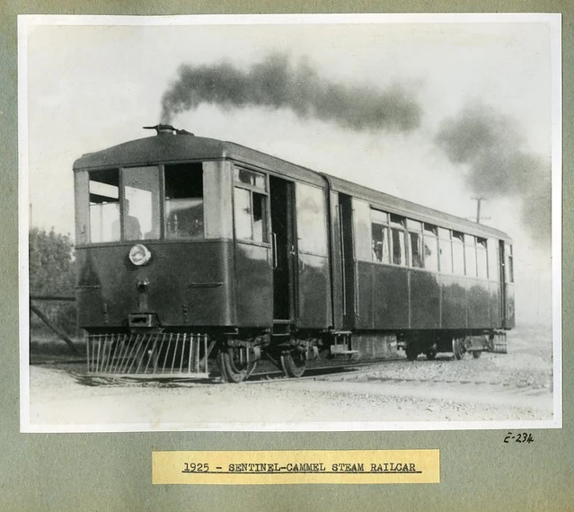 Sentinel-Cammel Steam Railcar 1925 | Record | DigitalNZ
