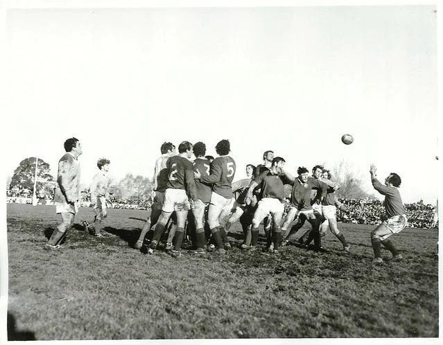 Poverty Bay, East Coast combined Rugby Team play the British Lions at ...