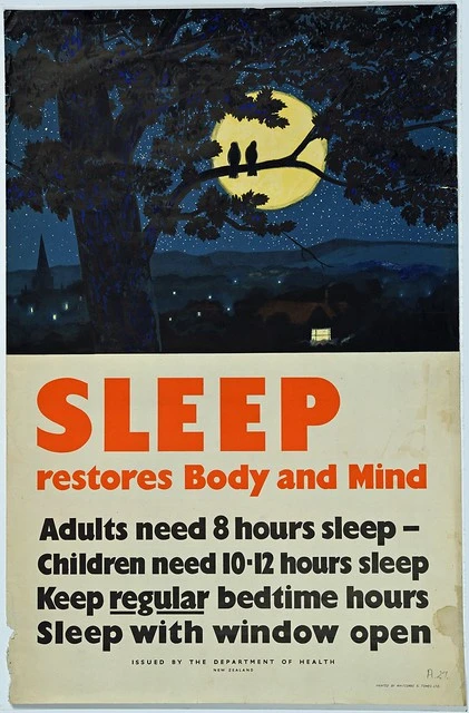 Sleep Restores Body and Mind | Record | DigitalNZ
