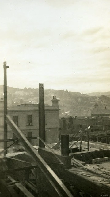 Town Hall Construction, 1928 | Record | DigitalNZ