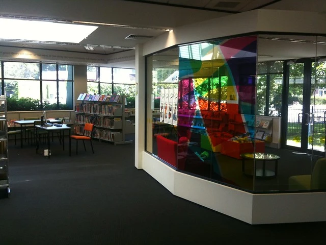 Children's area 'new' Leeston Library | Record | DigitalNZ