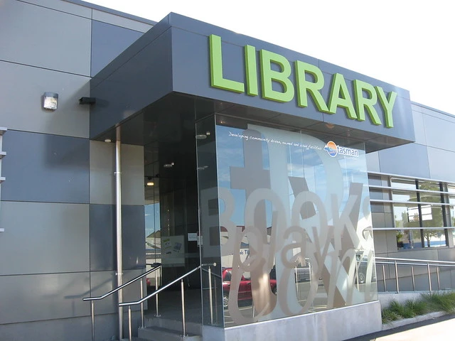 Carpark entrance, Richmond Library | Record | DigitalNZ
