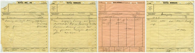 Telegrams from the Battle of the River Plate, 1939 | Record | DigitalNZ