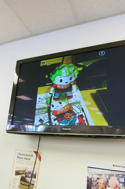 Quiver augmented reality - Fun Palaces, Central Library Peterborough ...