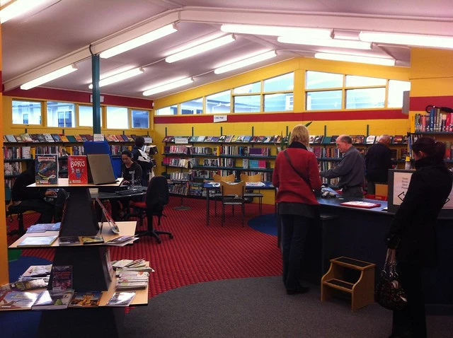 Awapuni Library interior | Record | DigitalNZ