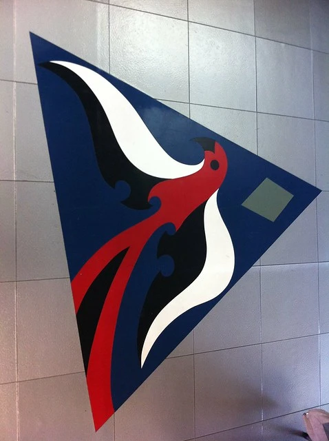 Palmerston North City Library floor tile | Record | DigitalNZ