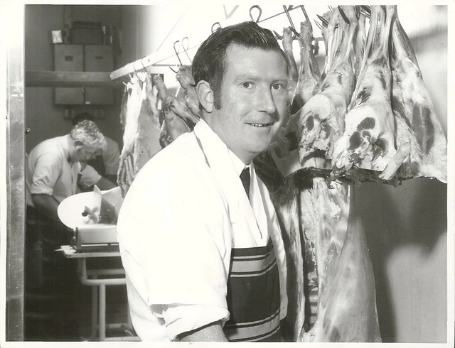 Gavin Holmes a butcher of Wellington | Record | DigitalNZ