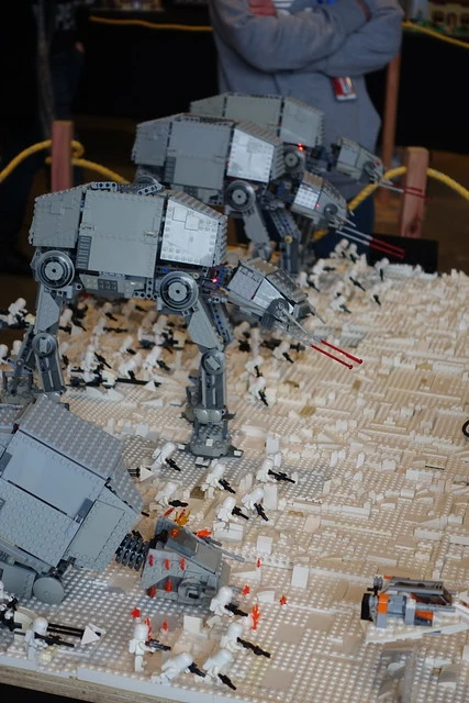 Lego Hoth battle scene, Armageddon Expo | Record | DigitalNZ