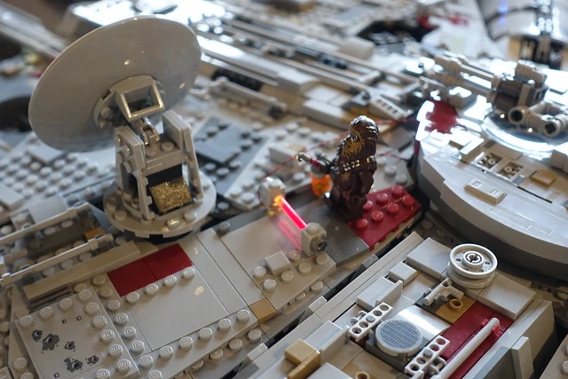 Lego Millennium Falcon, Armageddon Expo | Record | DigitalNZ