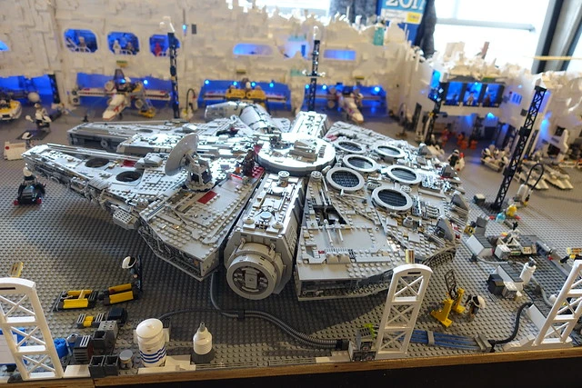 Lego Millennium Falcon, Armageddon Expo | Record | DigitalNZ
