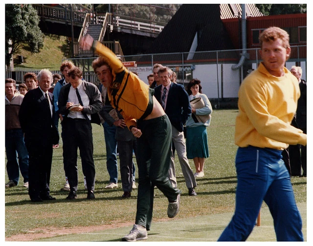 Bruce Reid & Craig McDermott - At Victoria University Wellington - 1986 ...