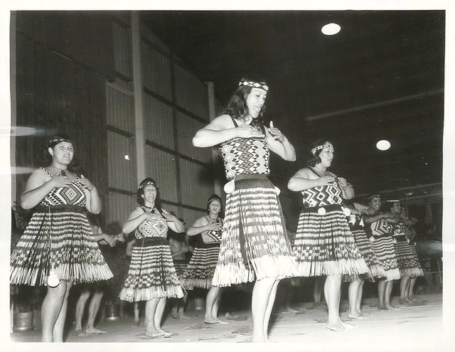 Muriwhenua team of Kaitaia, Polynesian Festival 1972 | Record | DigitalNZ