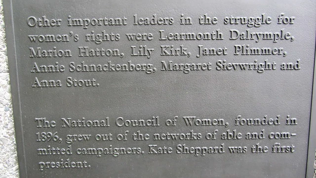 Kate Sheppard National Memorial | Record | DigitalNZ