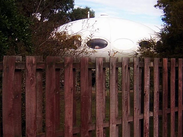 Dome living..Futuro House | Record | DigitalNZ