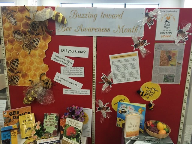 Bee Aware Month display | Record | DigitalNZ