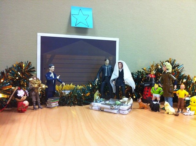 Action figure nativity scene | Record | DigitalNZ
