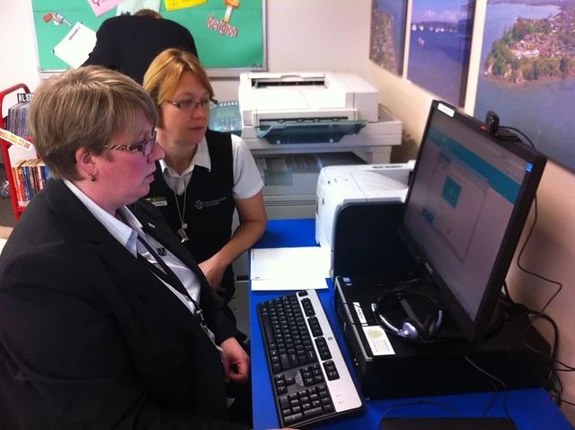 Omokoroa Library staff training | Record | DigitalNZ