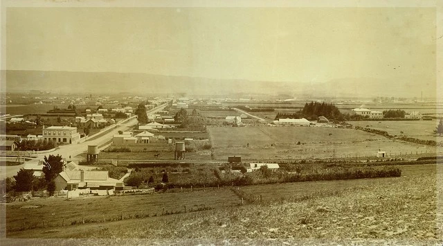 View of Mosgiel, 1889 | Record | DigitalNZ