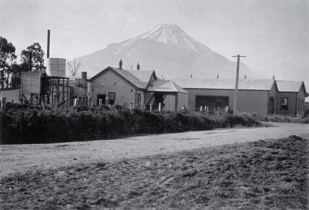 Kaponga Co-operative Dairy Company Limited. Factory, circa 1910 ...