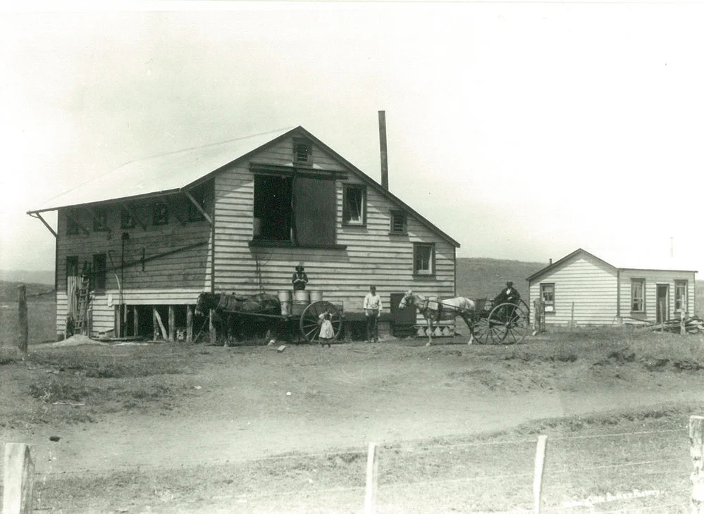 Crown Dairy Factory Company. White Cliffs Butter Factory, 1899-1905 ...