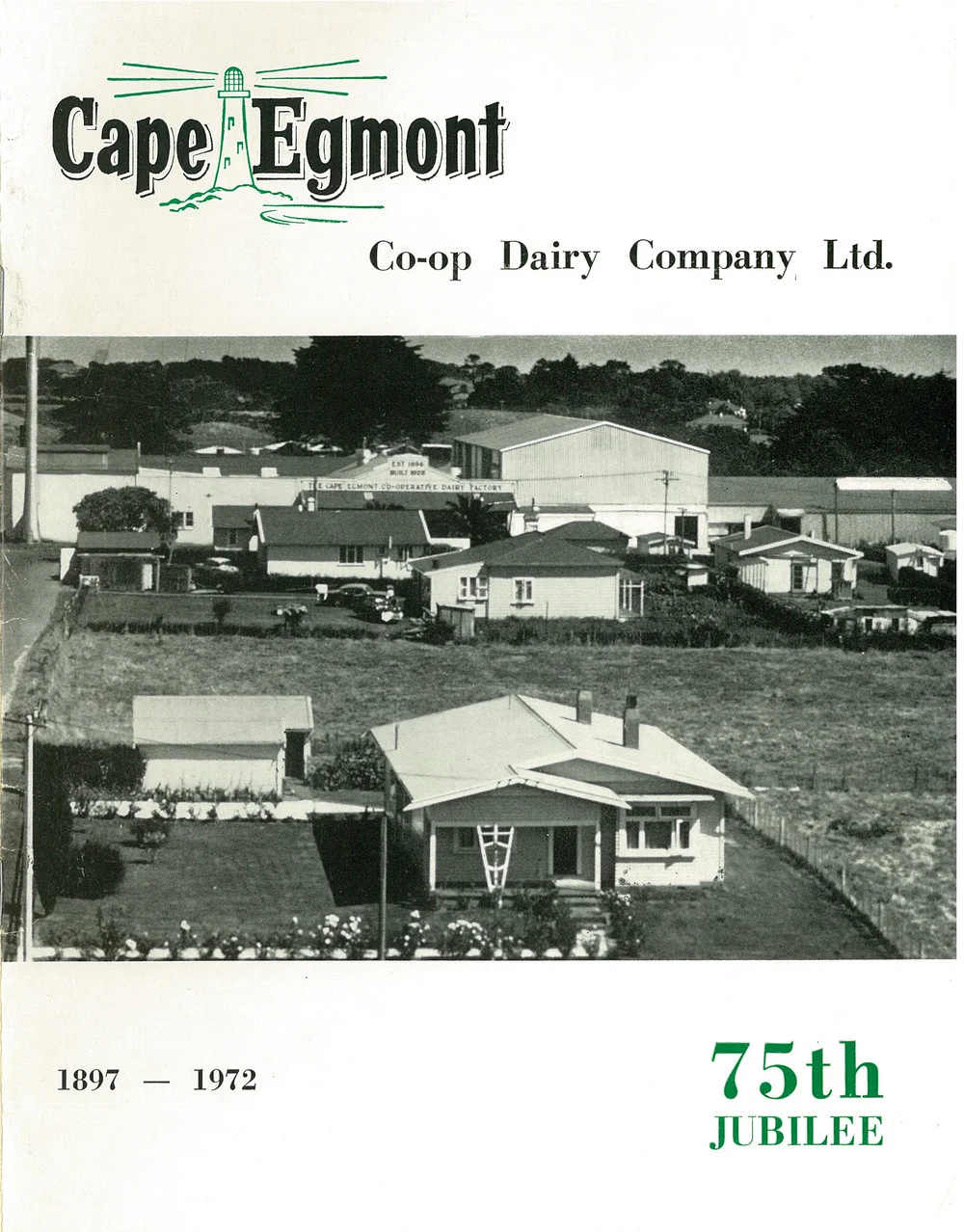 Cape Egmont Co-operative Dairy Company, Limited. 75th Jubilee, 1897 ...
