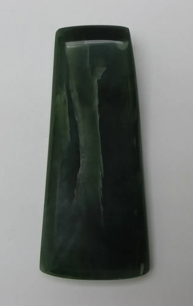 Mau toki (adze pendant ) unfinished | Record | DigitalNZ