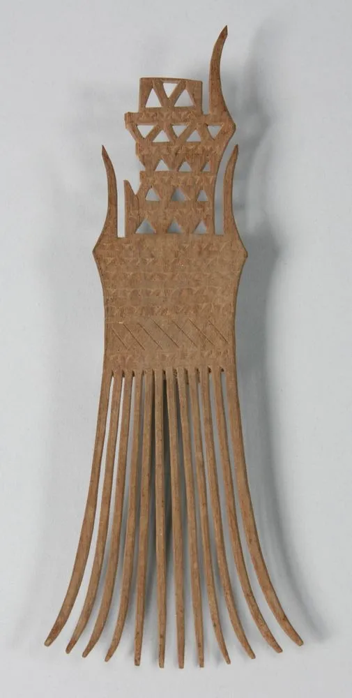 Selu la'au (wooden comb) | Record | DigitalNZ