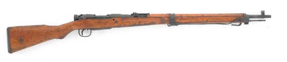 Bolt action magazine rifle, Arisaka Type 99. | Record | DigitalNZ