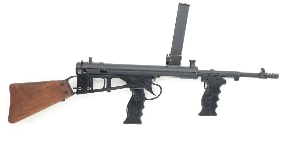 Owen submachine Gun | Record | DigitalNZ