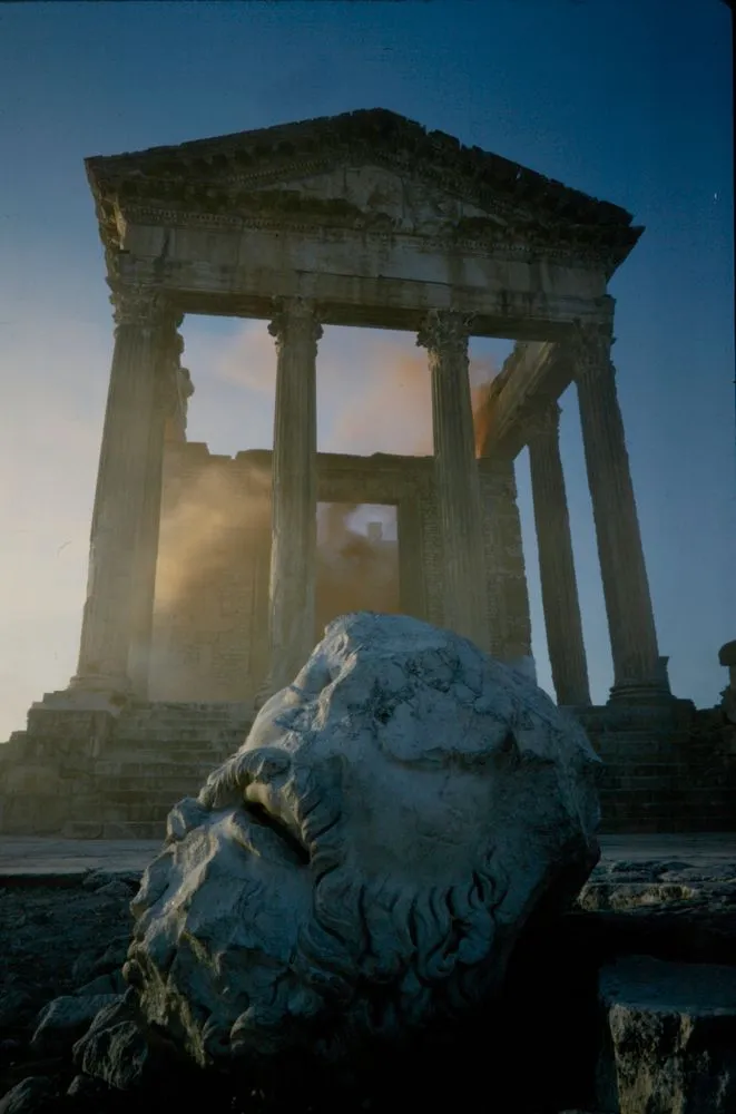 Roman Empire Series: Head of Jupiter before his Temple | Record | DigitalNZ