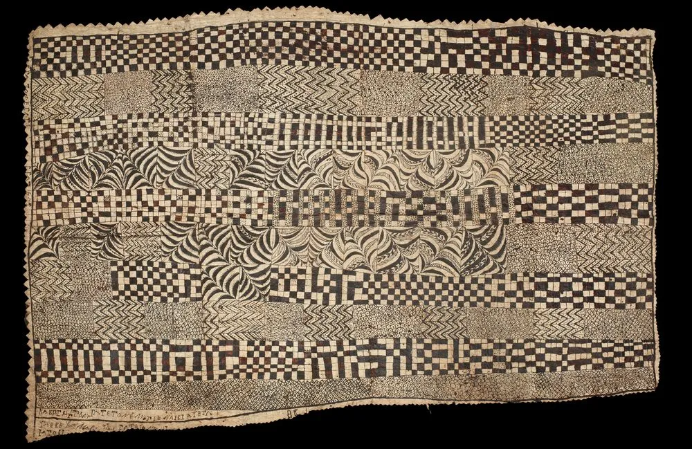 Hiapo (tapa cloth) | Record | DigitalNZ