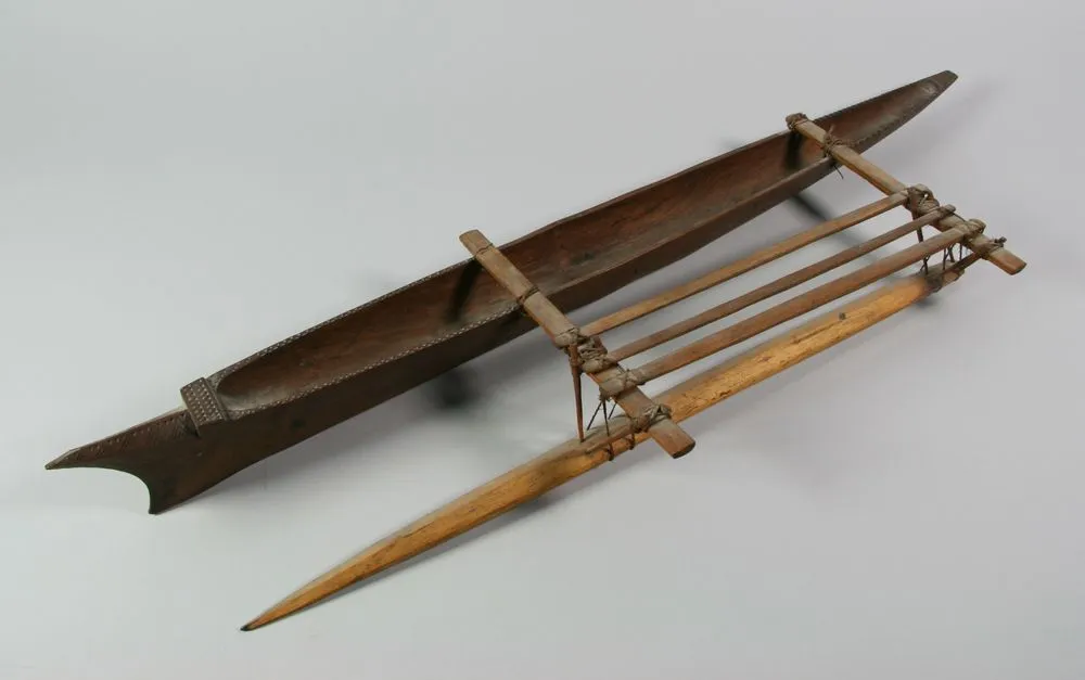 Model paopao (outrigger canoe) | Record | DigitalNZ