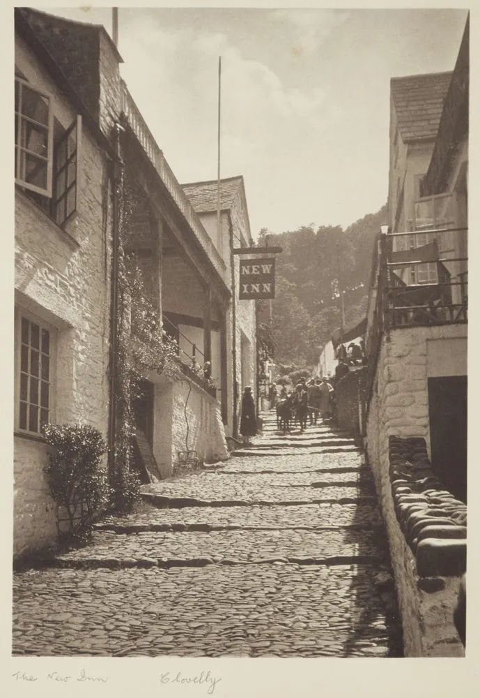 The New Inn, Clovelly. From the album: Photograph album - England ...