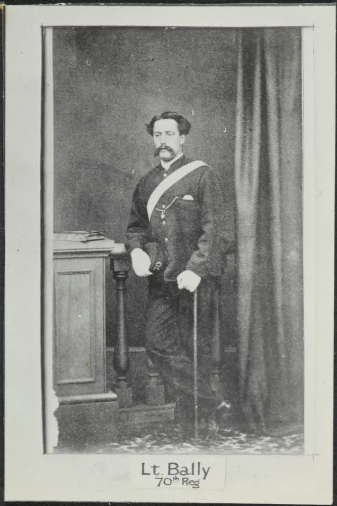 Lt. Bally 70th Reg | Record | DigitalNZ