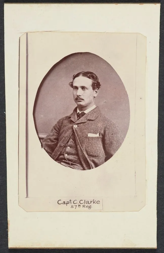 Capt. C. Clarke 57th Reg. | Record | DigitalNZ