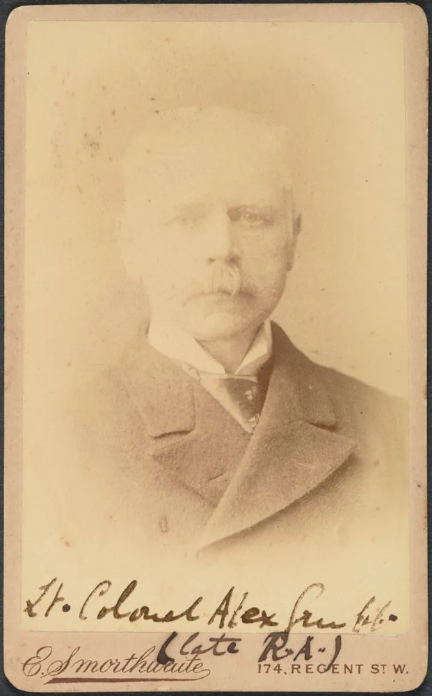 Lieutenant Colonel Alex Grubb (late R. A.) | Record | DigitalNZ