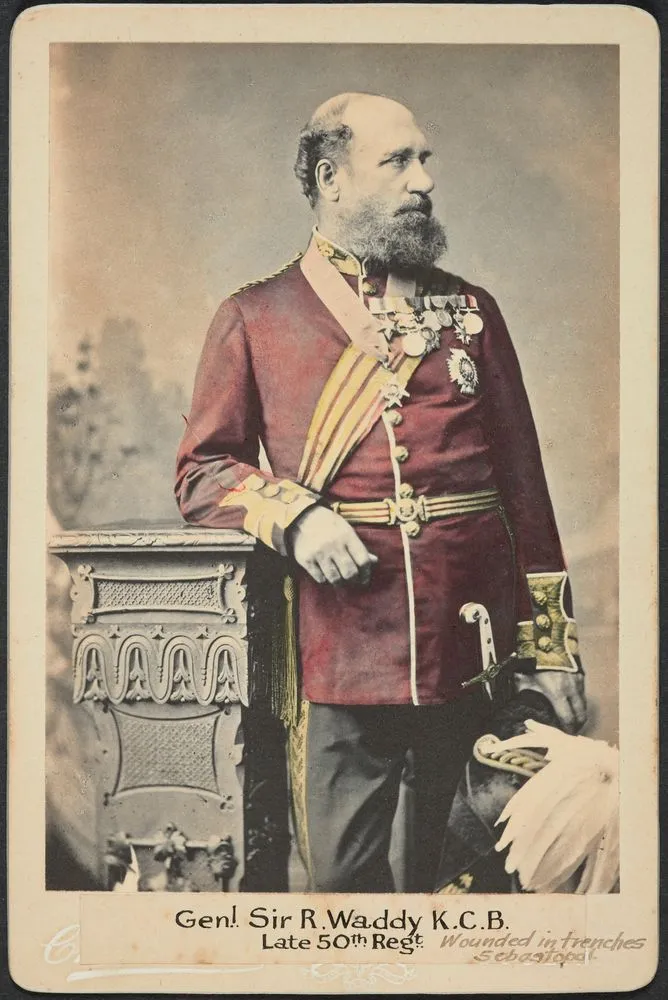 General Sir R. Waddy, K.C.B., C.M.G. | Record | DigitalNZ