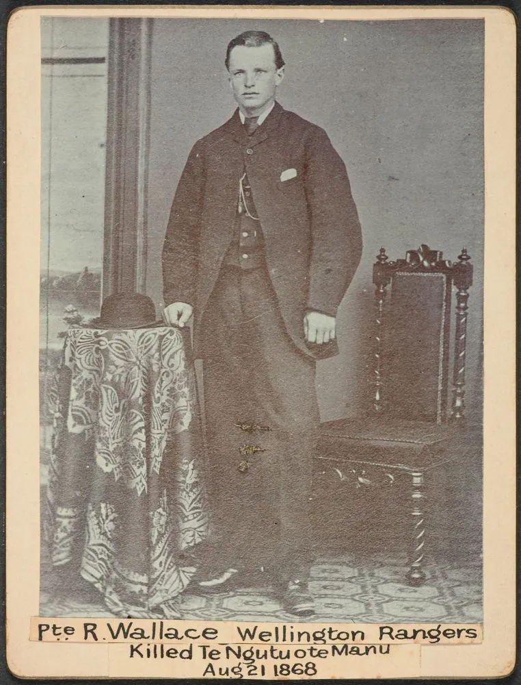 Pte. R. Wallace | Record | DigitalNZ