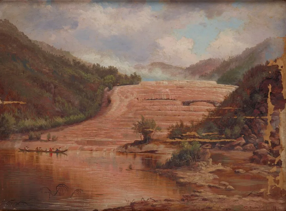 Pink Terraces | Record | DigitalNZ