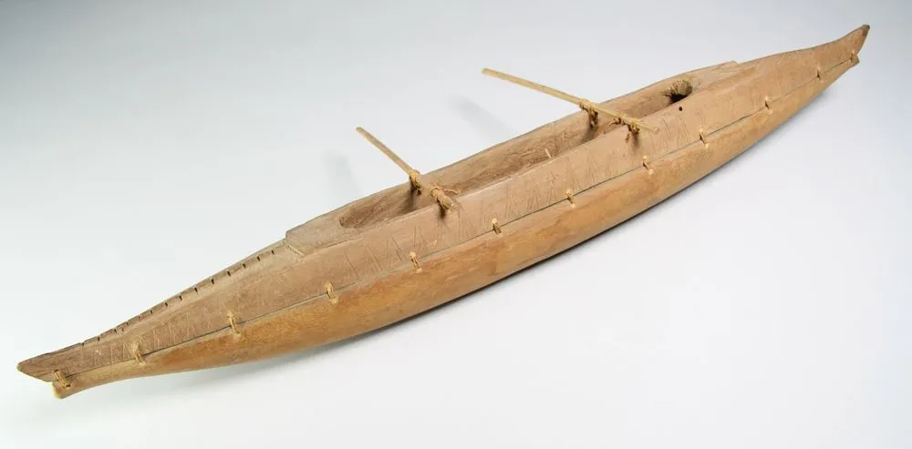 Model Vaka (canoe) | Record | DigitalNZ