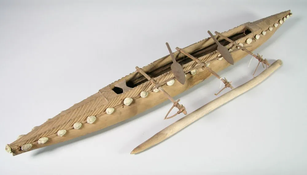 Model vaka (canoe) | Record | DigitalNZ